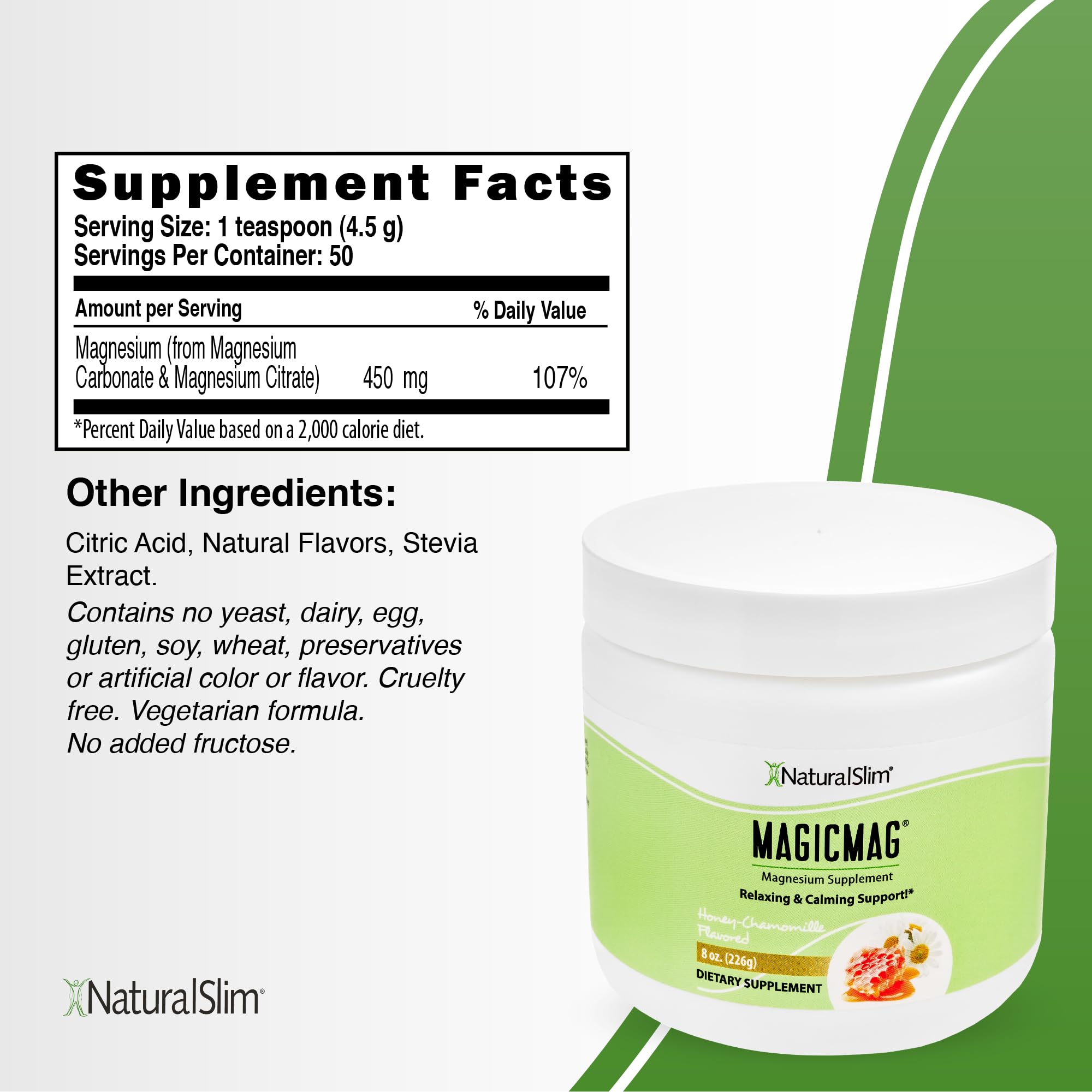 Heart health magnesium citrate