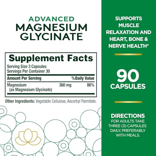 heart health magnesium glycinate formula