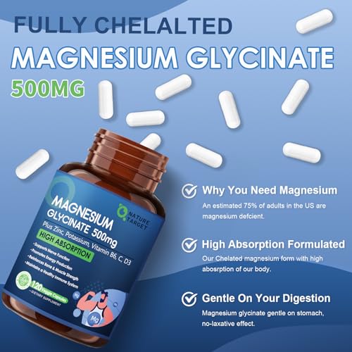 heart health magnesium glycinate supplement