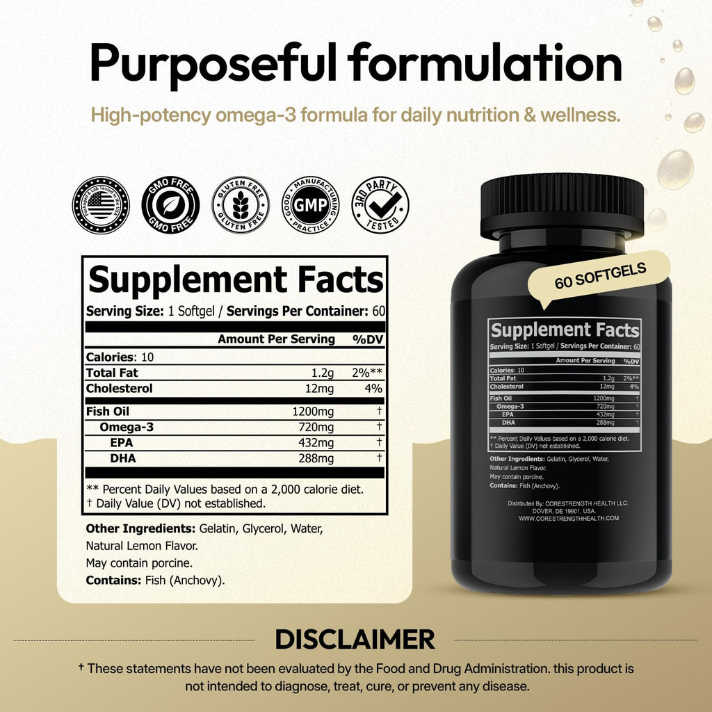 heart health omega 3 fish oil