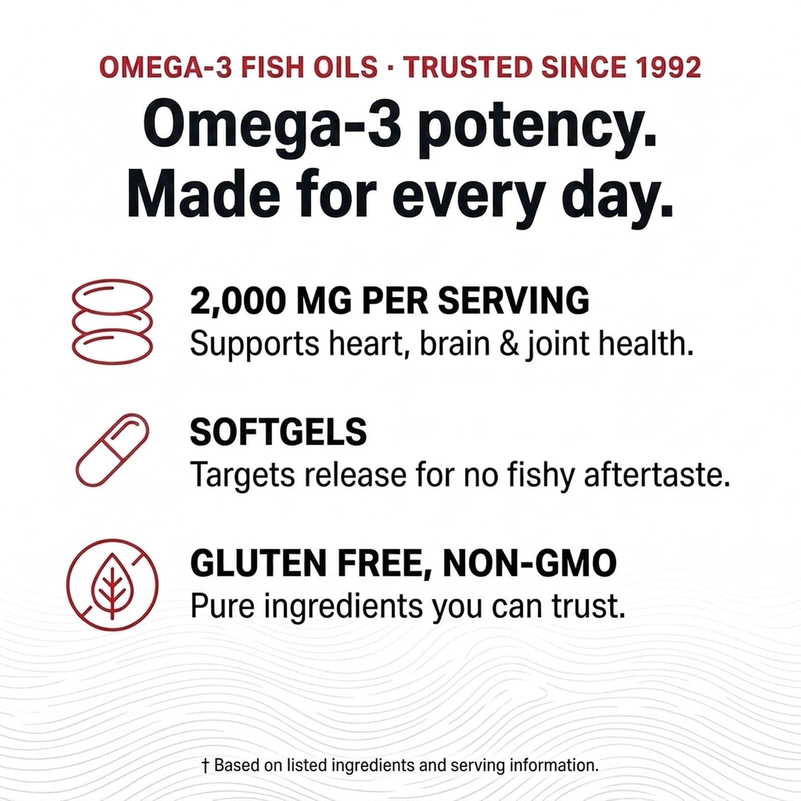 heart health omega-3 supplement