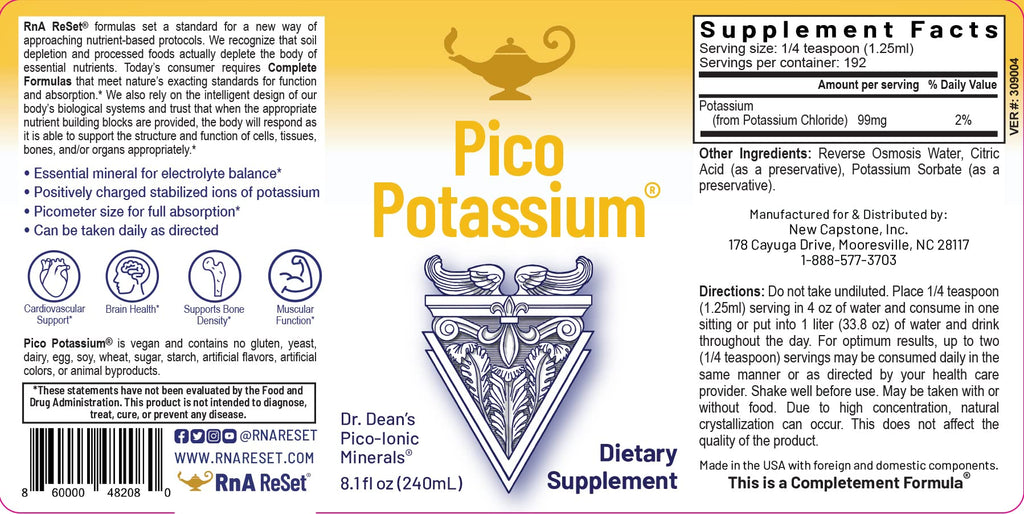 heart health potassium supplement