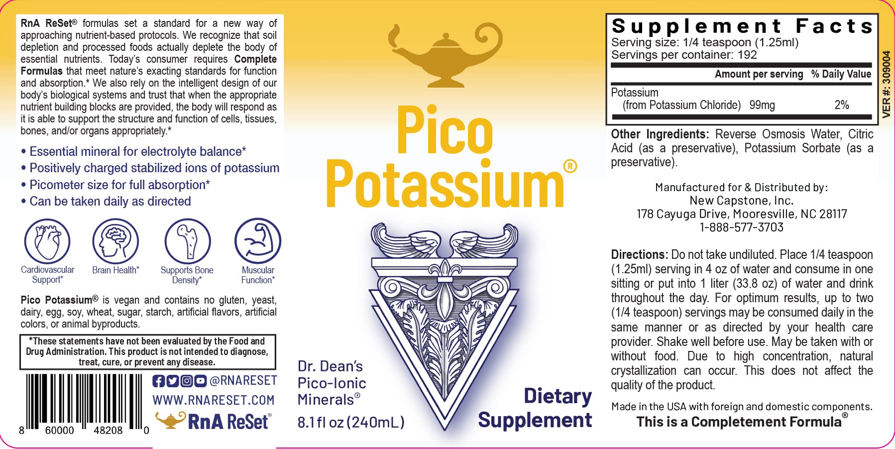 heart health potassium supplement