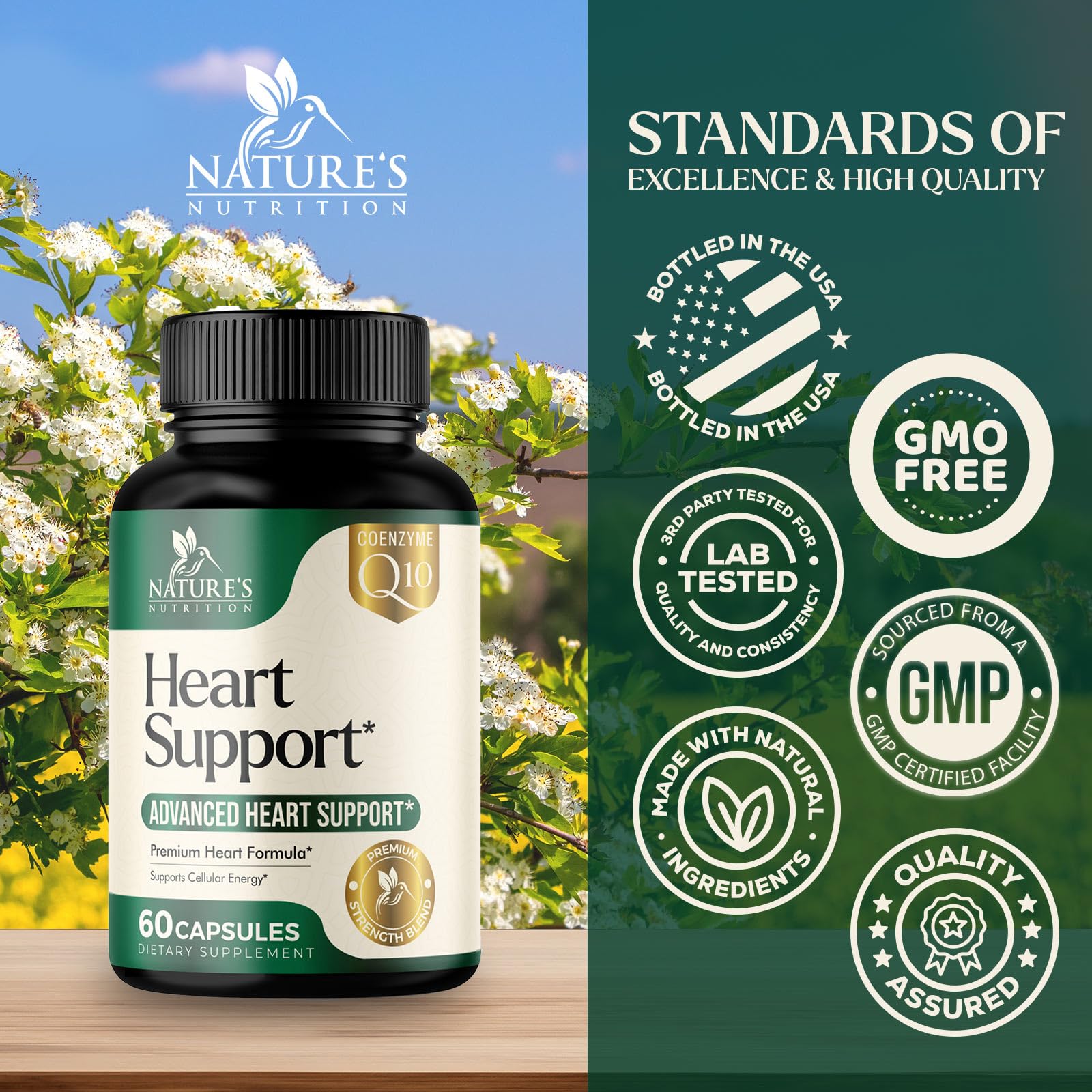 heart health supplement with 22 ingredients