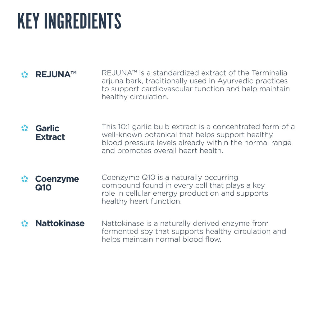 heart health supplement with blended nutrients