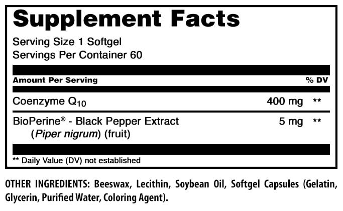 heart health supplement with CoQ10