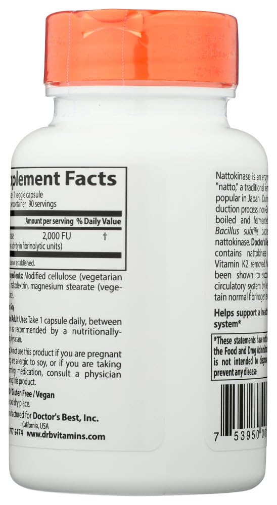 heart health supplement with nattokinase