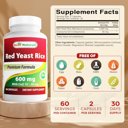heart health supplement with red yeast rice