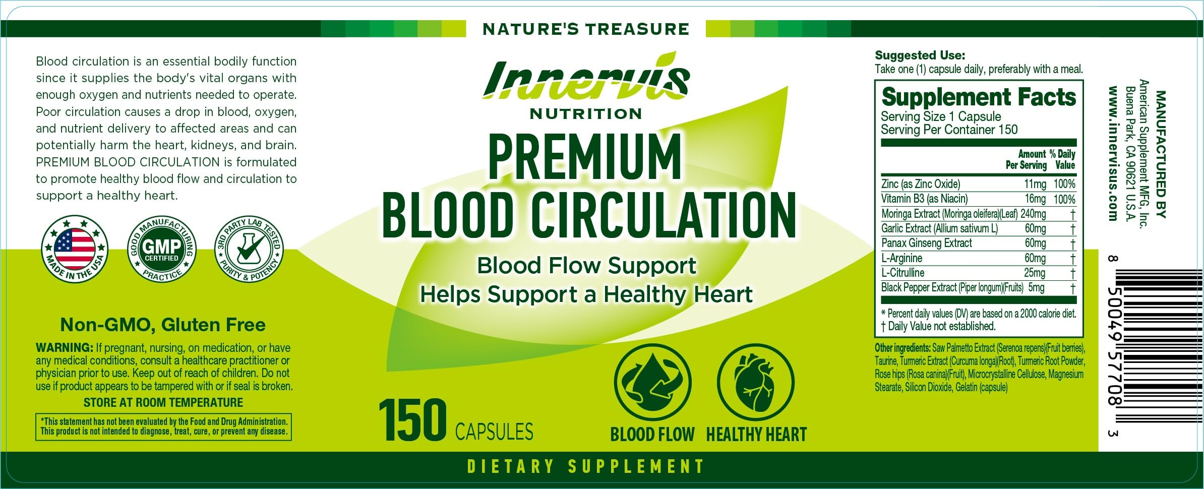 heart health supplements with L-Arginine