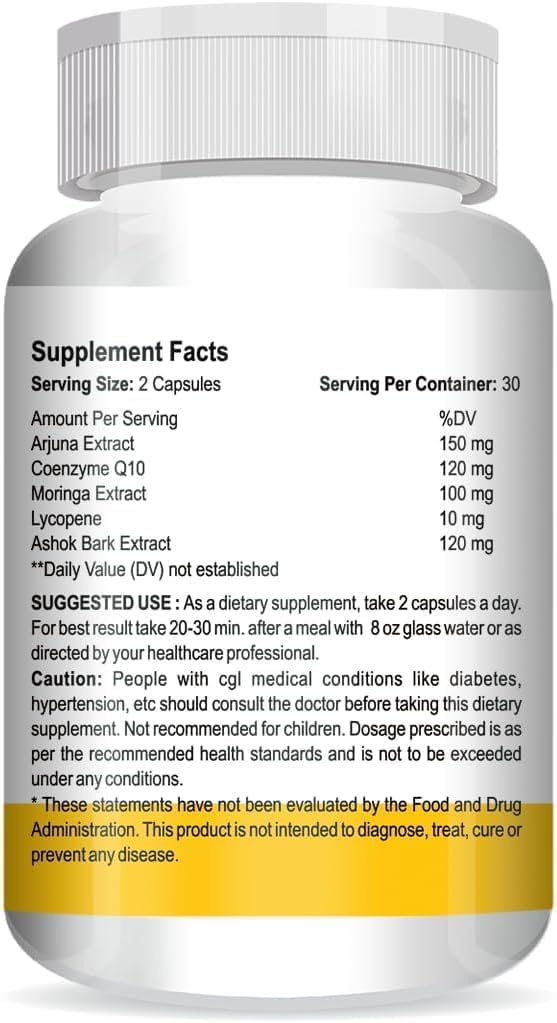 heart health supplements with natural ingredients