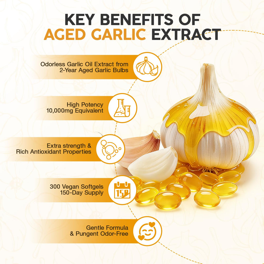 heart health support aged garlic extract