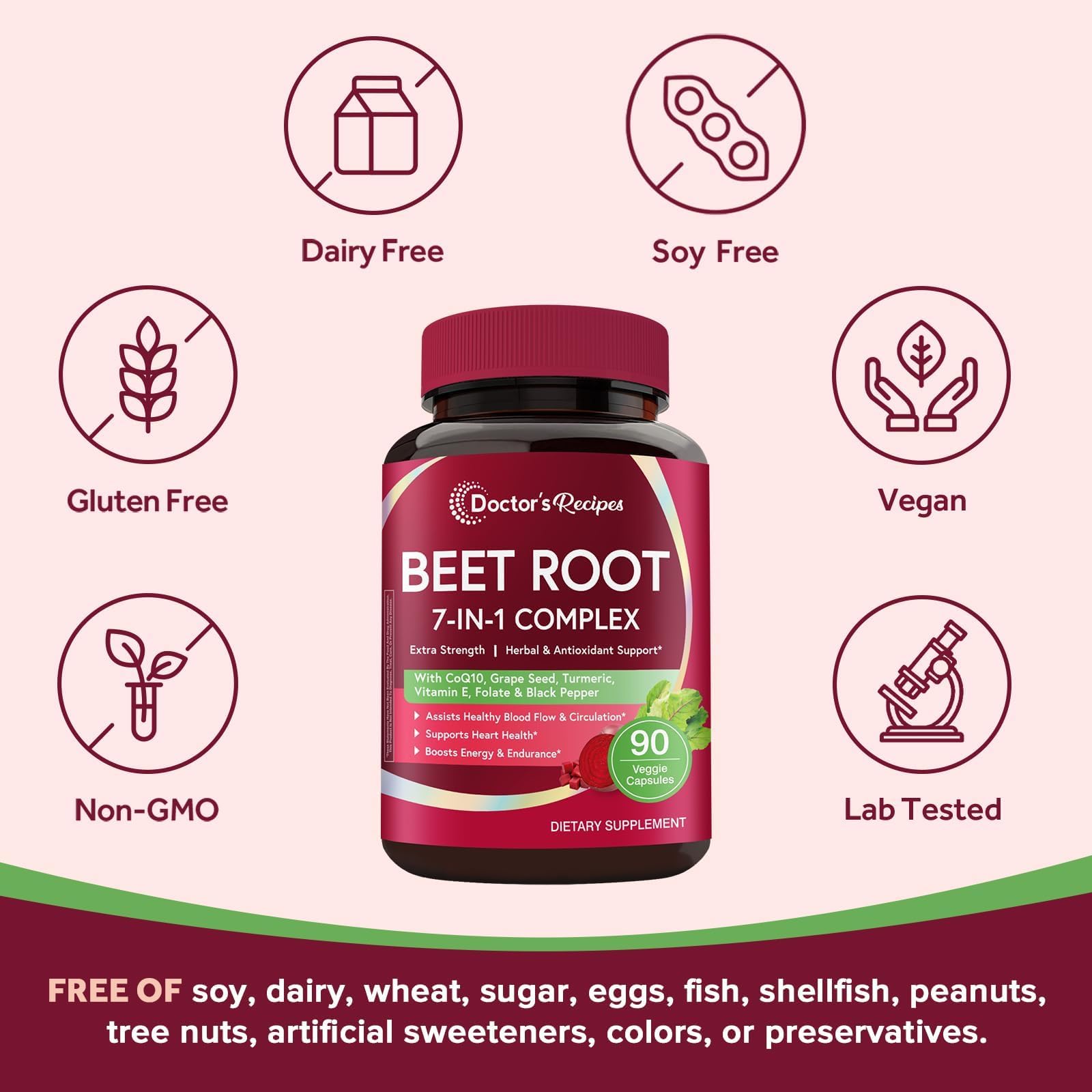 heart health support beet root extract