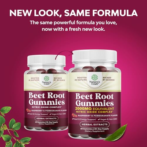 heart health support beet root gummies