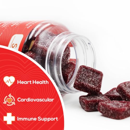 heart health support beets gummies