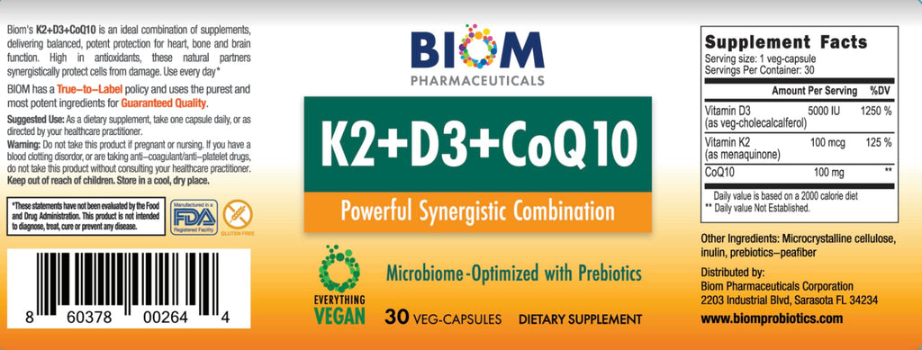 heart health support blended vitamin & mineral supplements