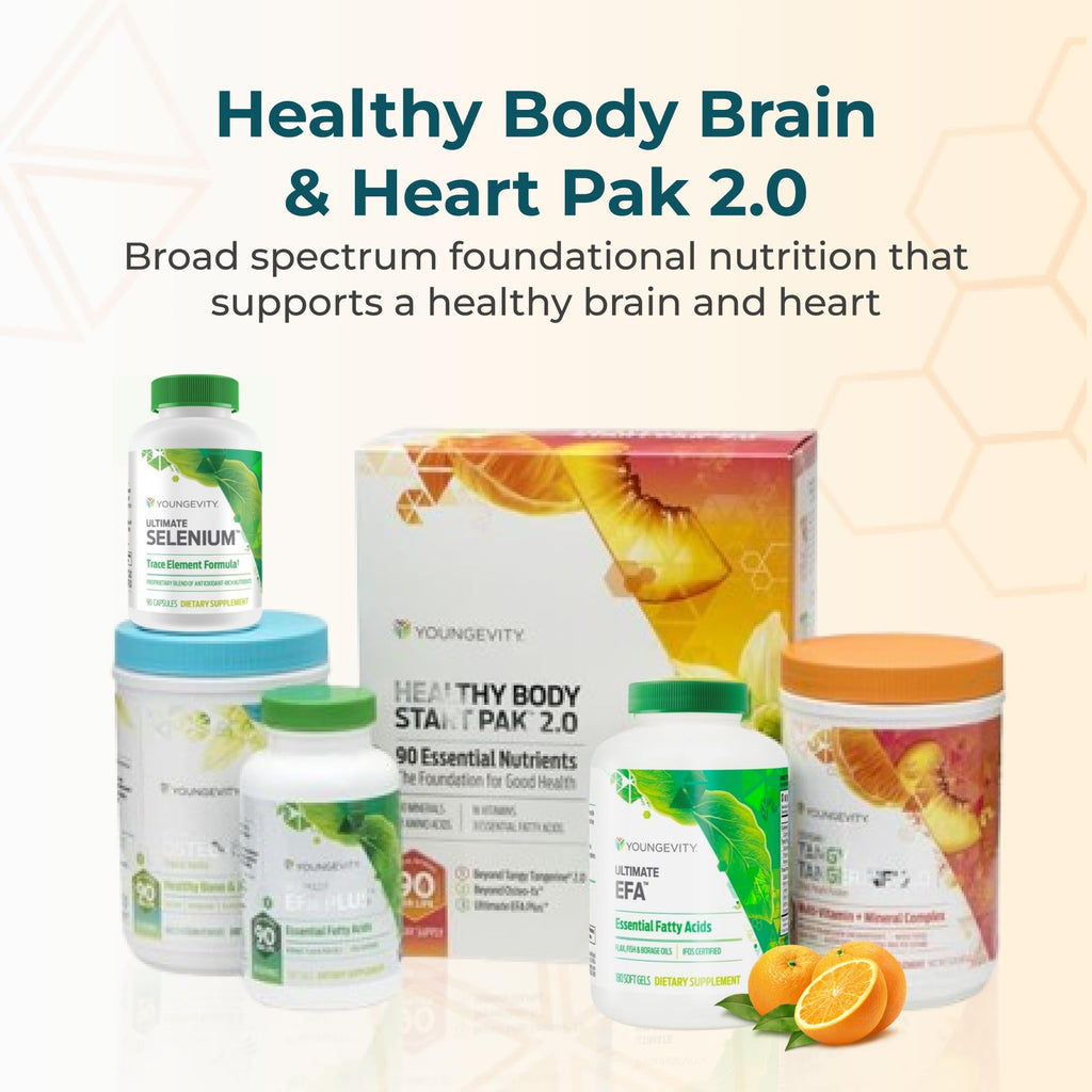 heart health support blended vitamin & mineral supplements