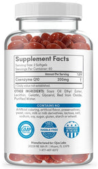 Heart health support CoQ10 supplement