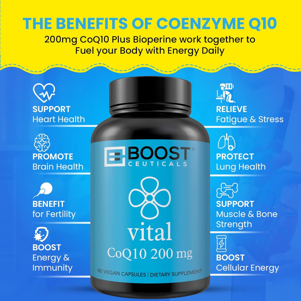 heart health support coq10 supplement