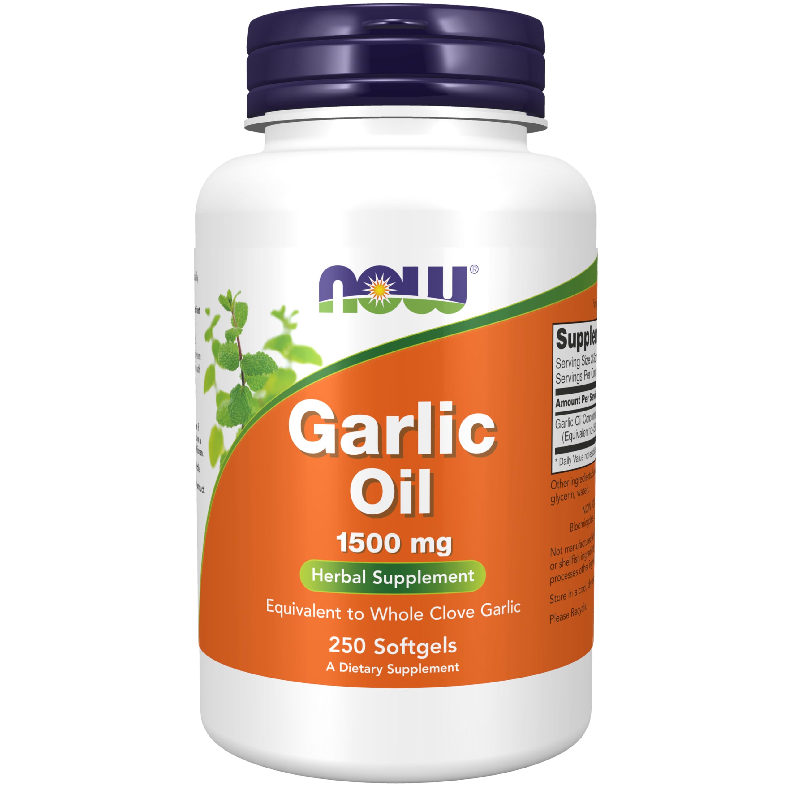 heart health support garlic supplement
