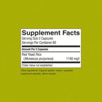 heart health support red yeast rice
