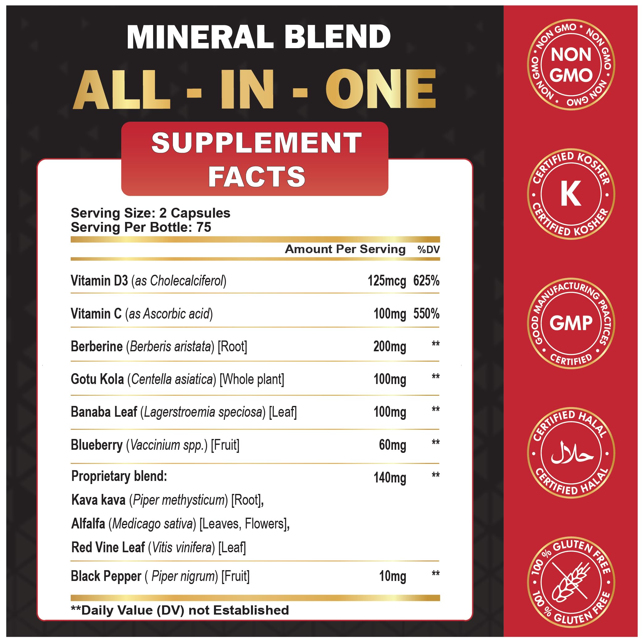 Heart health support with Berberine Extract