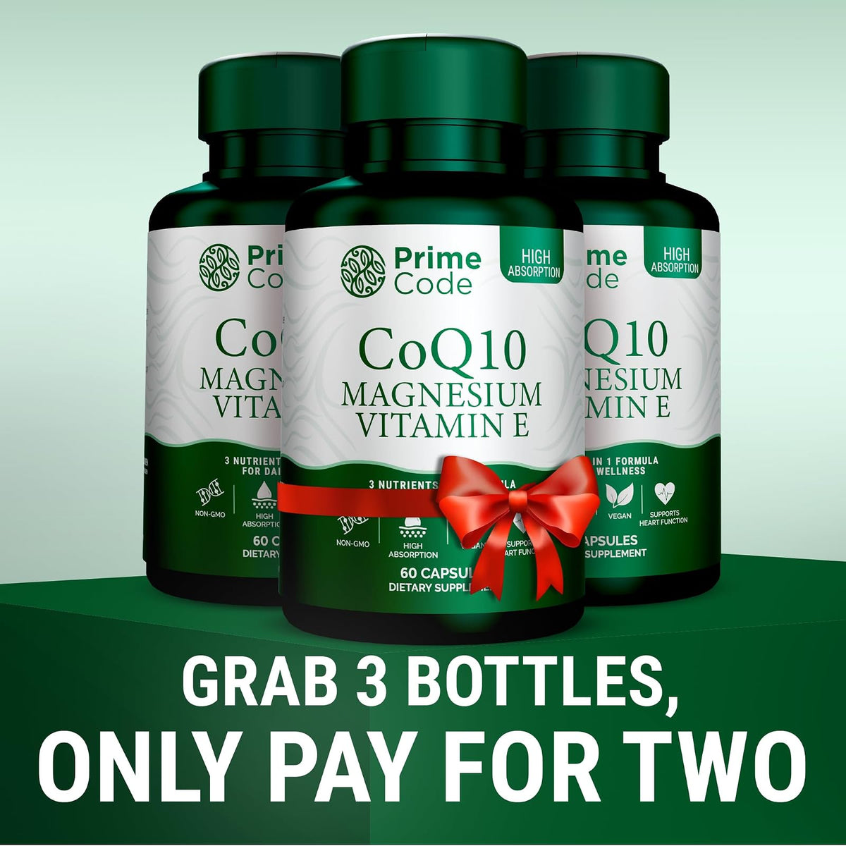 Heart health support with CoQ10
