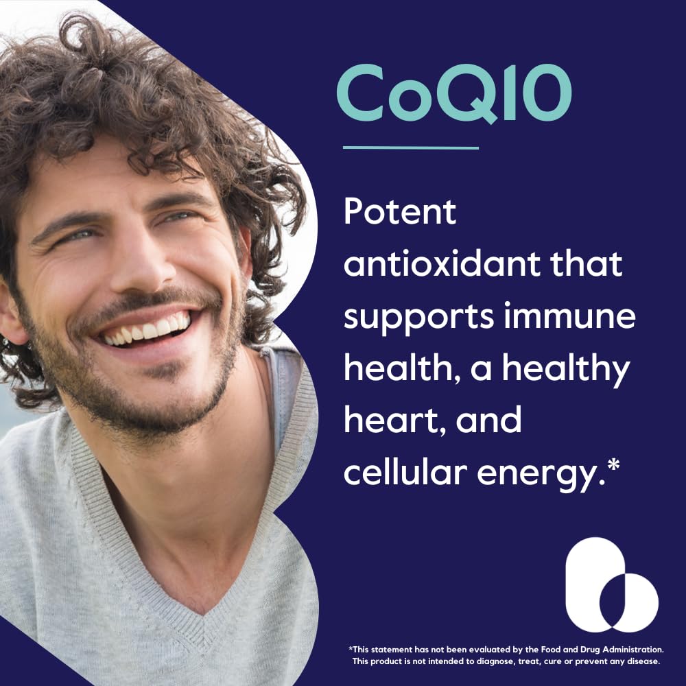 Heart health support with CoQ10