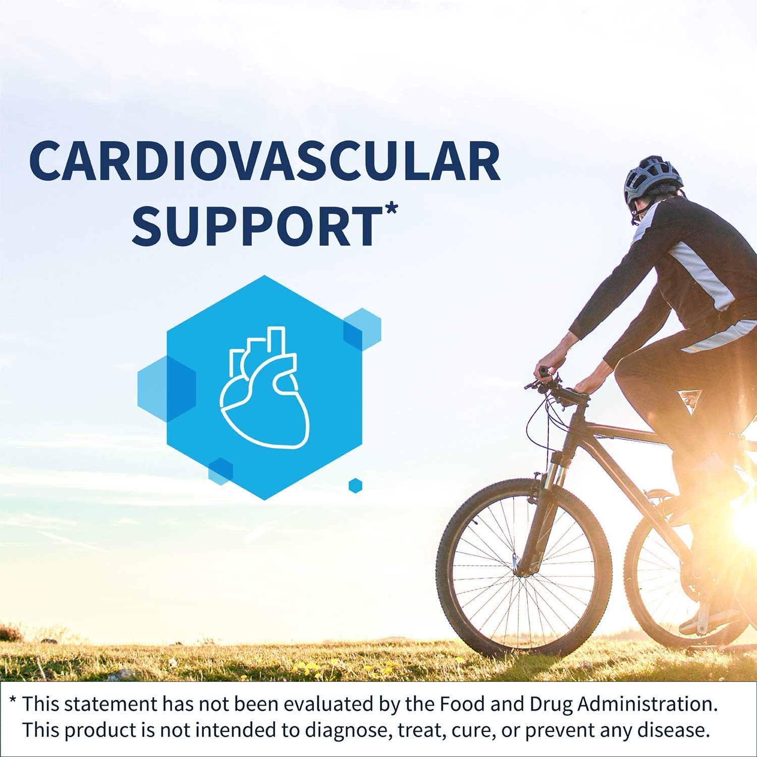 Heart health support with CoQ10