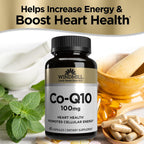 Heart health support with CoQ10