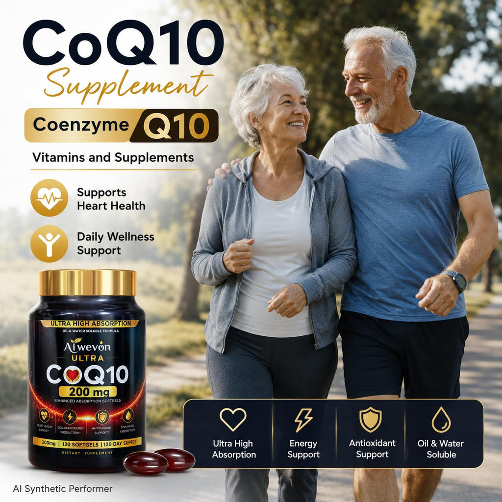 heart health support with CoQ10
