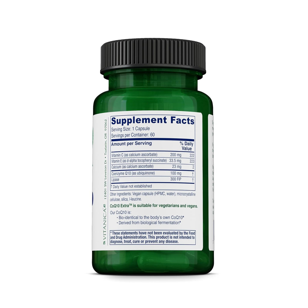 Heart health support with CoQ10