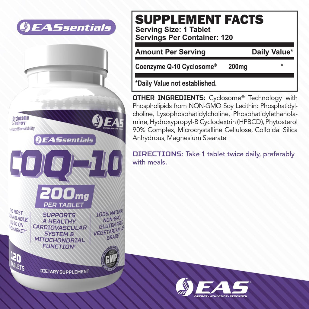 Heart health support with EAS CoQ10