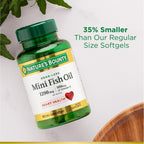 Heart health support with fish oil