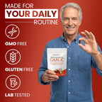 heart health support with garlic extract