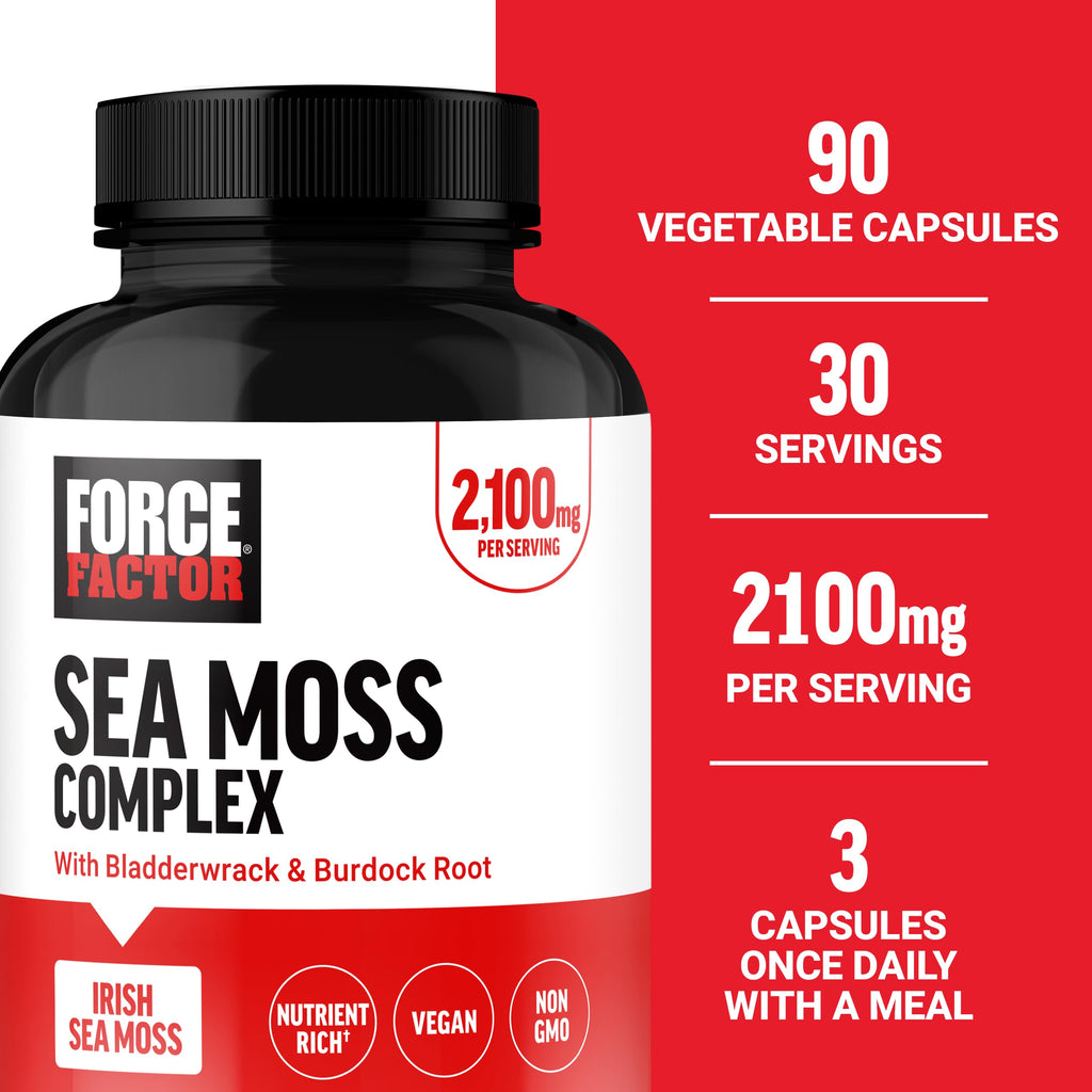 Heart health support with Irish Sea Moss