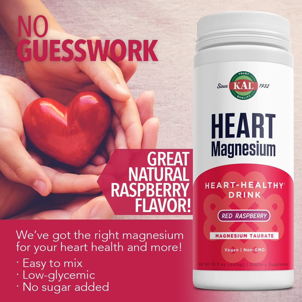 heart health support with magnesium taurate