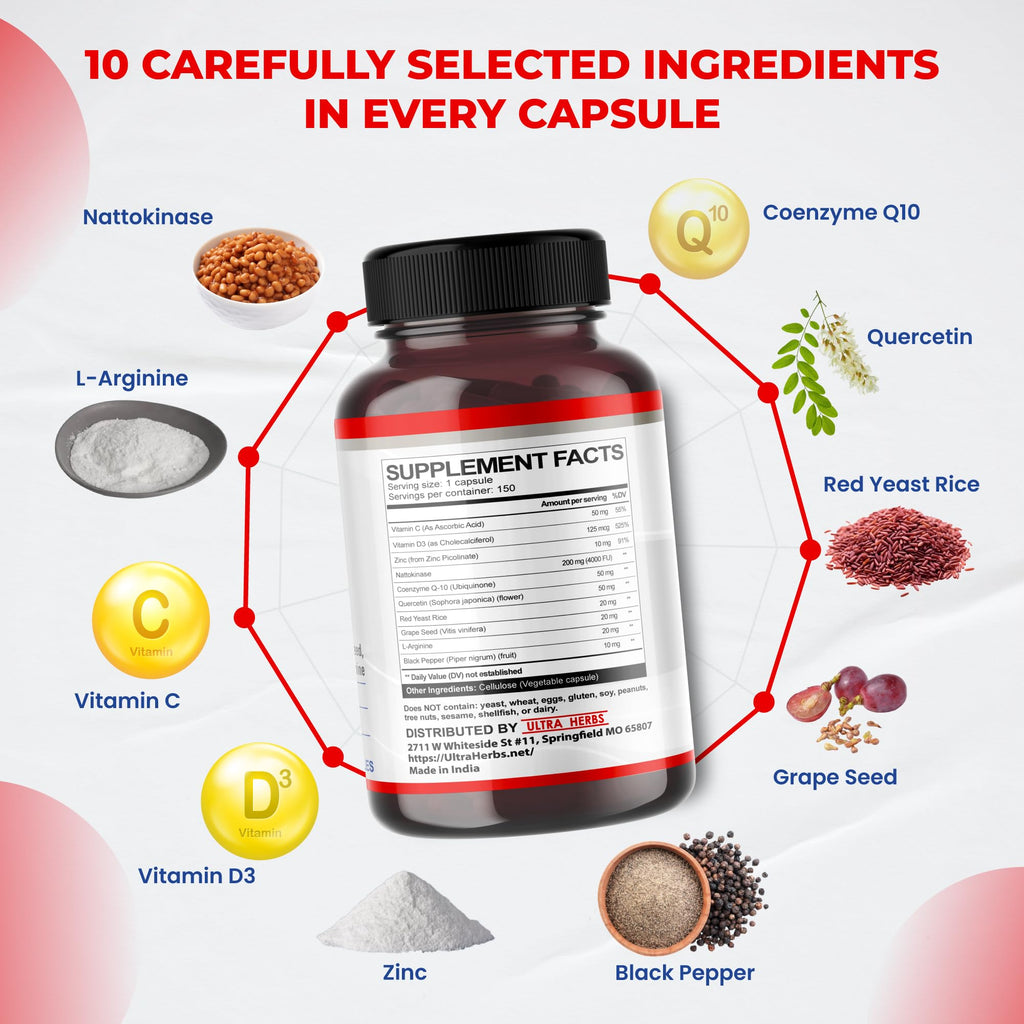 heart health support with nattokinase