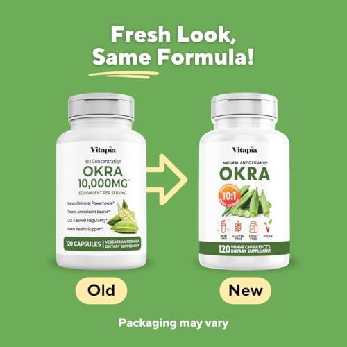 Heart health support with okra extract