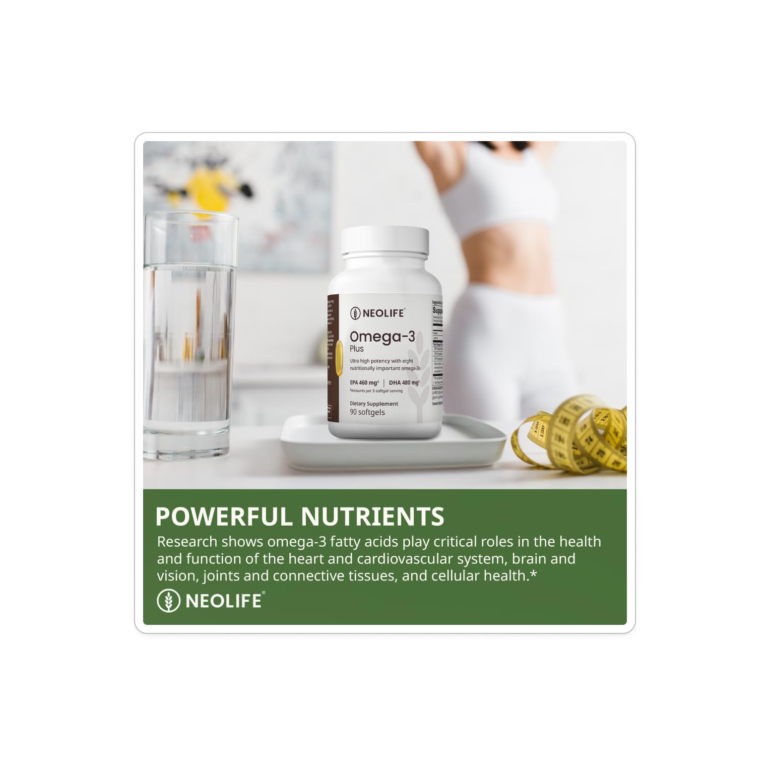 heart health support with Omega-3