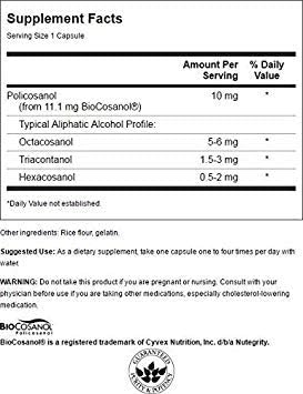 heart health support with Policosanol