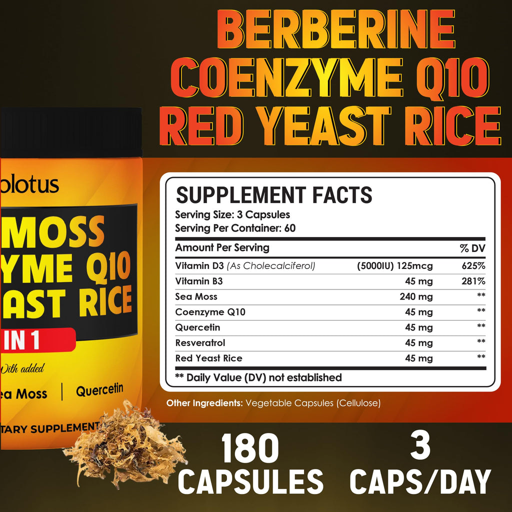 heart health support with red yeast rice