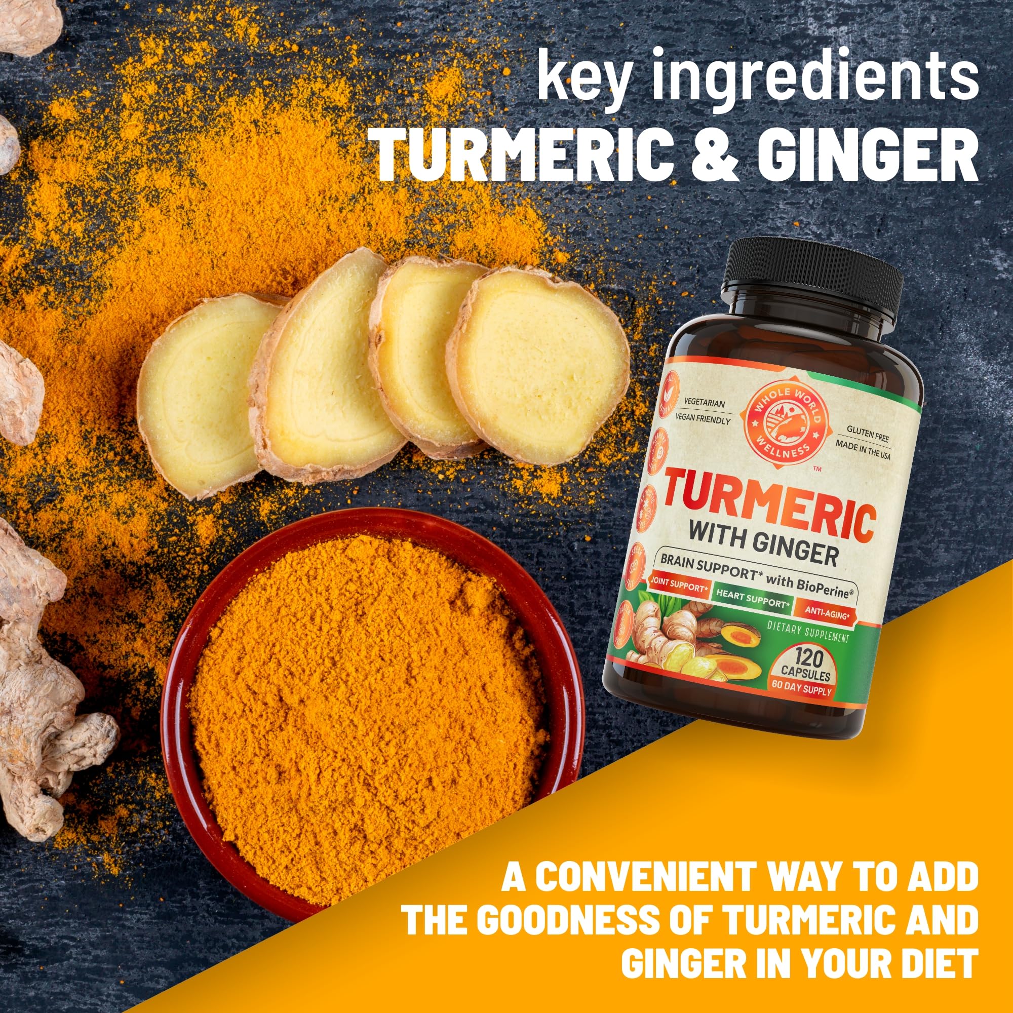 heart health support with turmeric