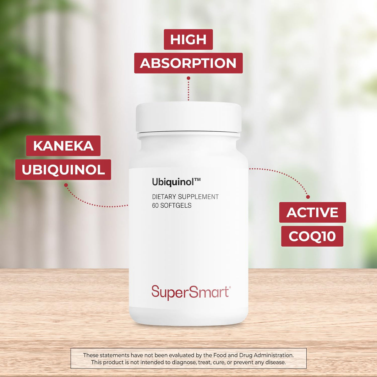 Heart health support with Ubiquinol