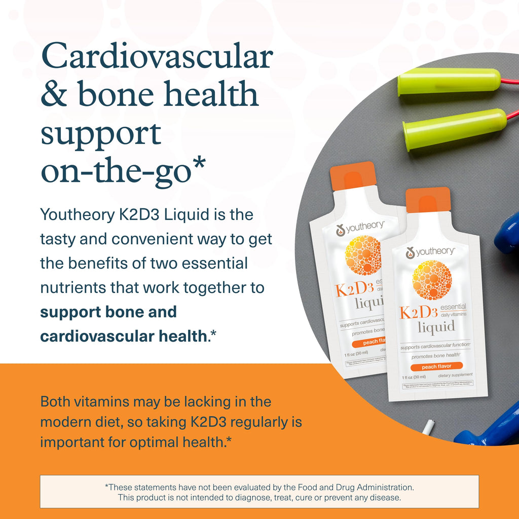 Heart health support with Youtheory calcium