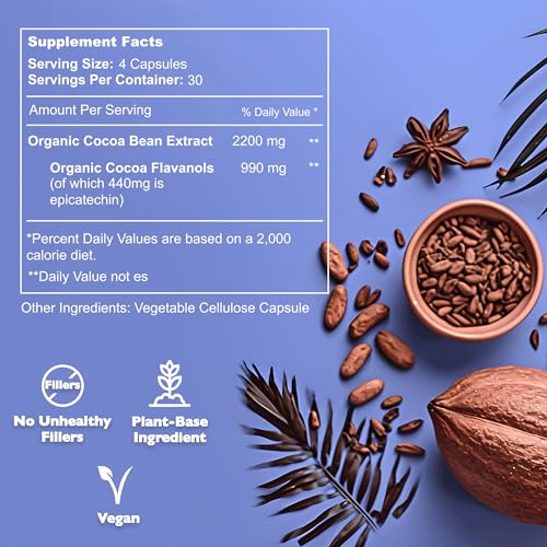 heart health vitamins with cocoa extract
