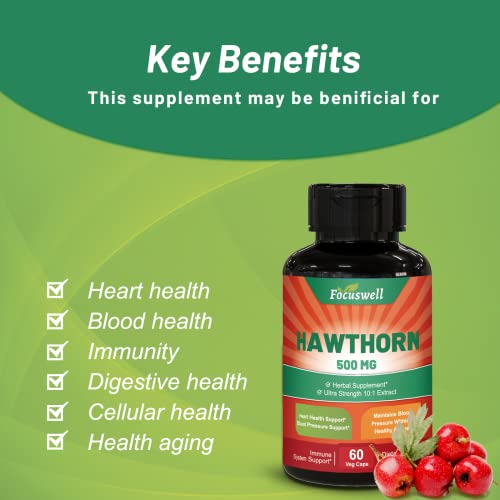 heart health vitamins with hawthorn and garlic