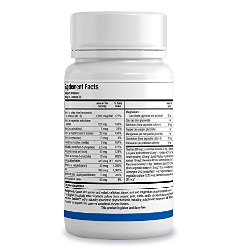 heart-healthy multivitamin for active lifestyles