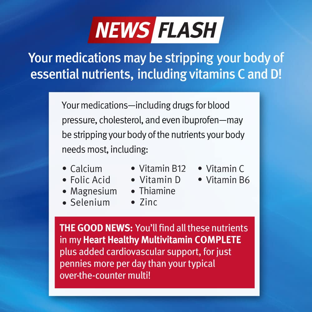 heart healthy vitamins for men