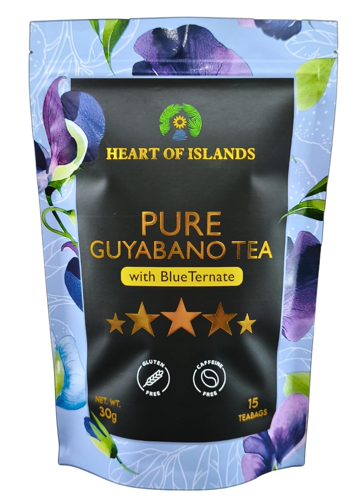 Heart of Islands soursop tea bags