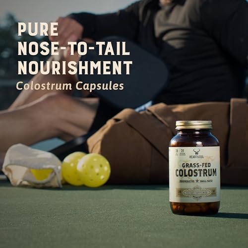 HEART & SOIL colostrum supplement benefits